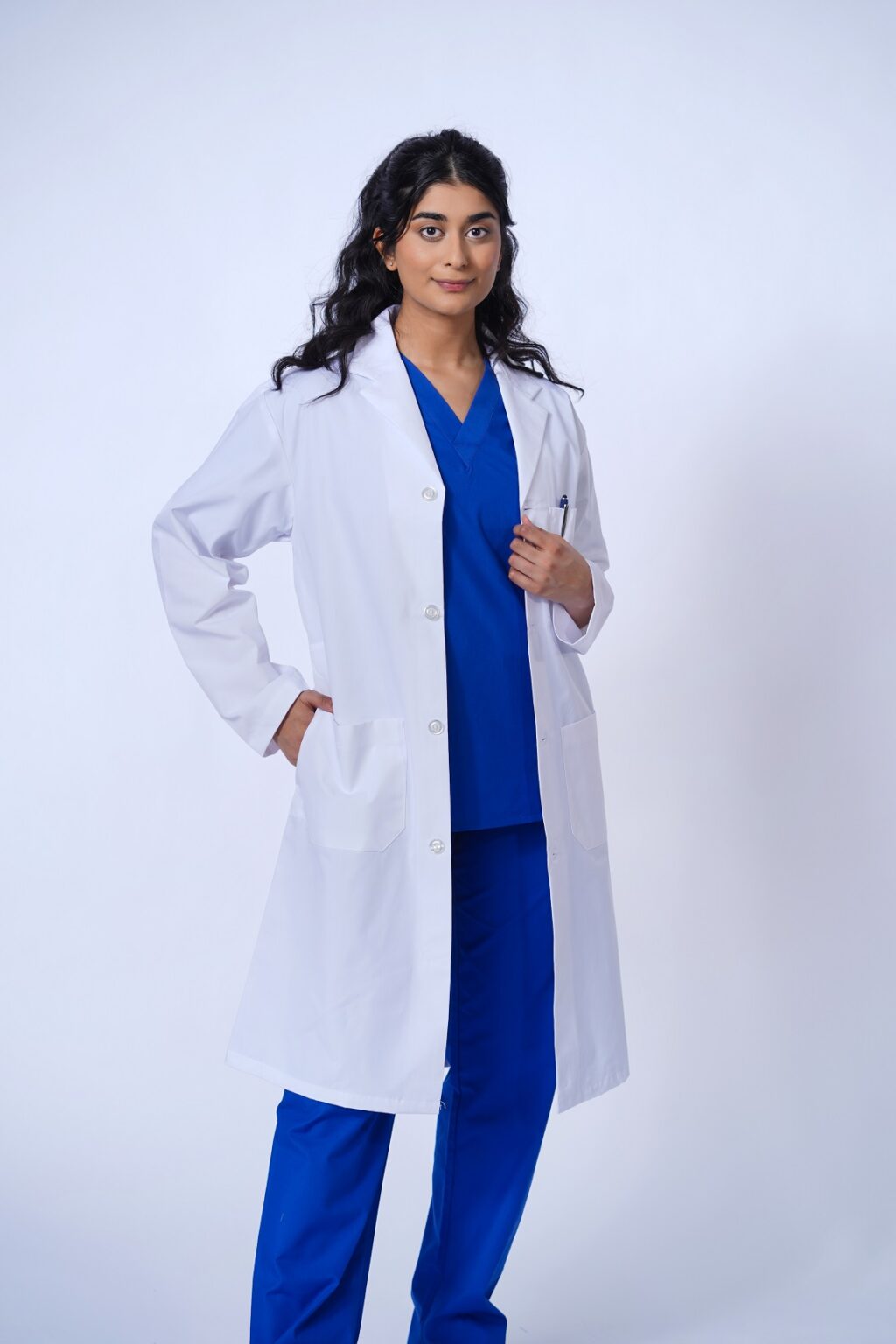 Unisex Lab Coats with Snaps / Buttons - Maple Shield Uniforms