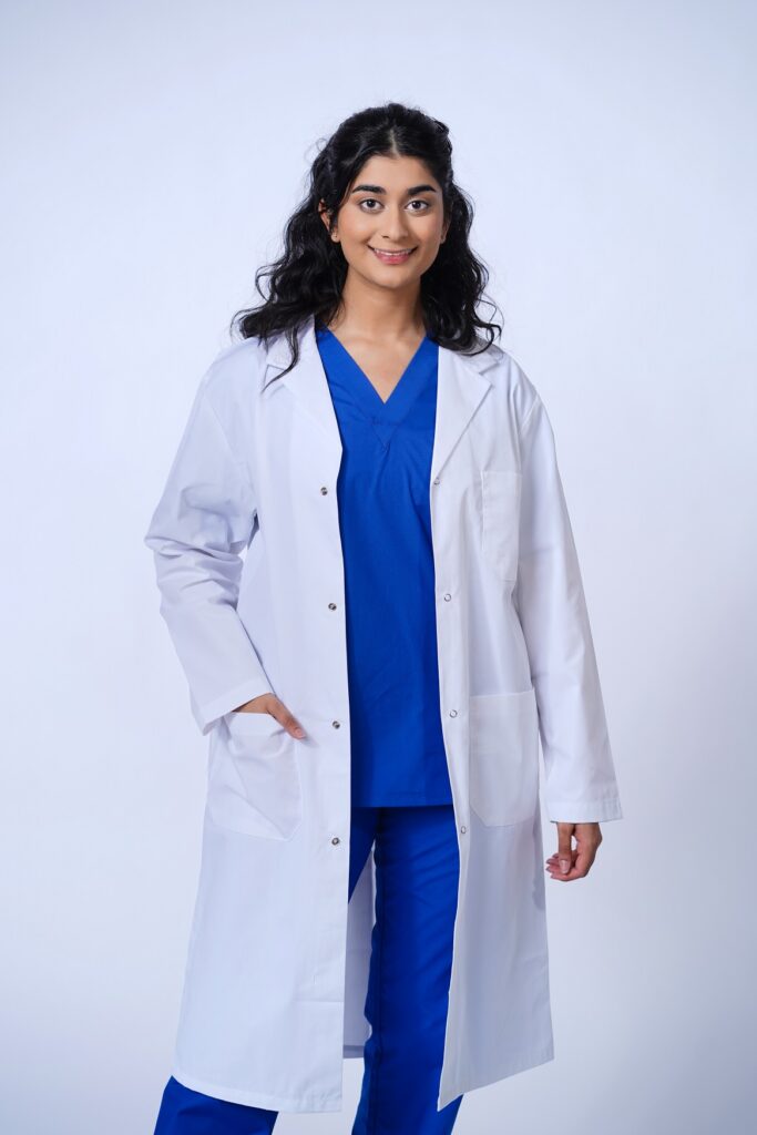Unisex Lab Coats with Snaps / Buttons - Maple Shield Uniforms